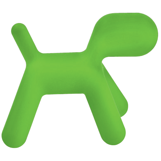 MAGIS DESIGN PUPPY ABSTRACT DOG GREEN 1360C Large – Babyrama.ca